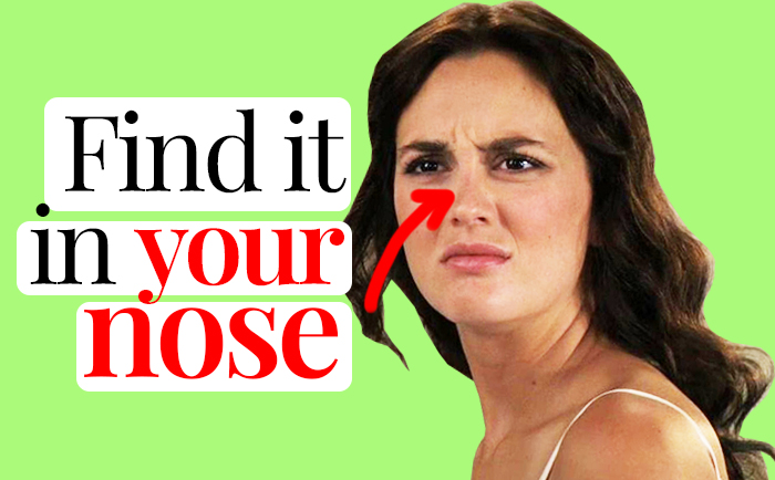 Your NOSE knows the secret about your TRUE curl size